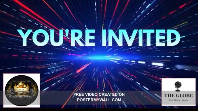 Party Night Event Slideshow Template | PosterMyWall