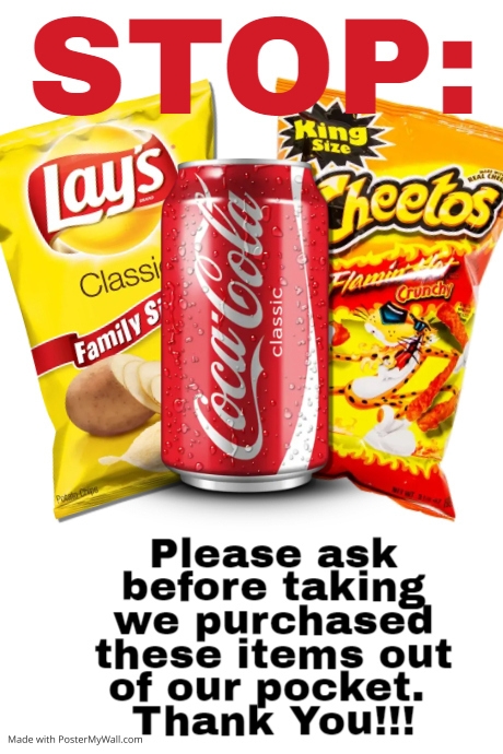 Snack Shop Poster Template | PosterMyWall