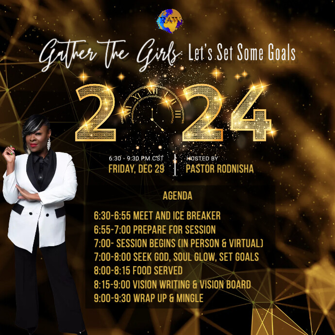 NEW GGG Slide 1 Agenda | PosterMyWall