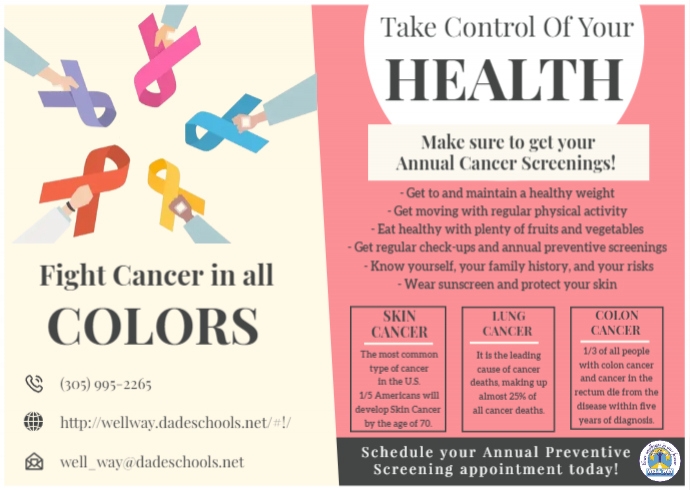 Cancer Postcard_frontv1 | PosterMyWall