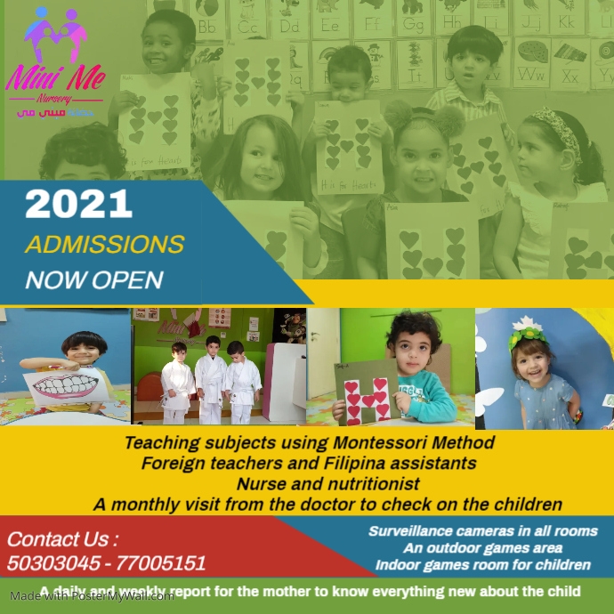 Copy of KINDERGARTEN VIDEO AD TEMPLATE | PosterMyWall