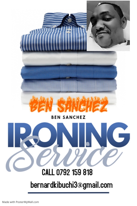 Copy of Copy of Ironing Service Poster | PosterMyWall