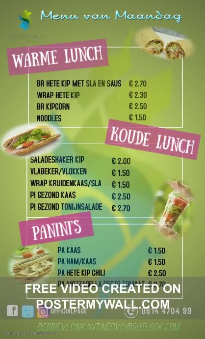 Copy of Kopie van restaurant patio hotel menu card flyer templa ...
