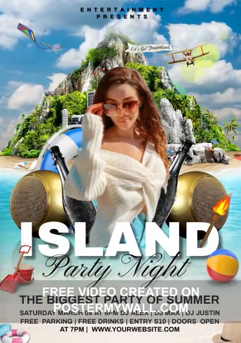 Island party | PosterMyWall