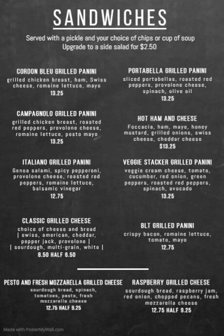 Copy of (Hannah) WBCC Sandwiches (1) | PosterMyWall