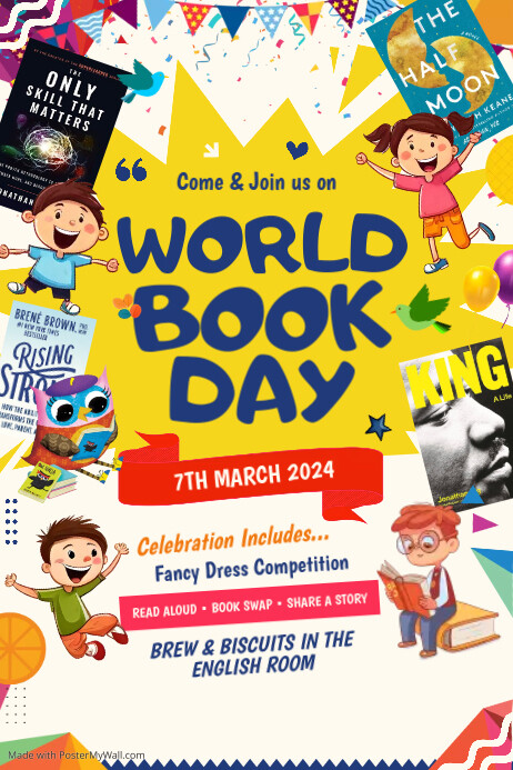 Read A Book Day Celebration Template | PosterMyWall