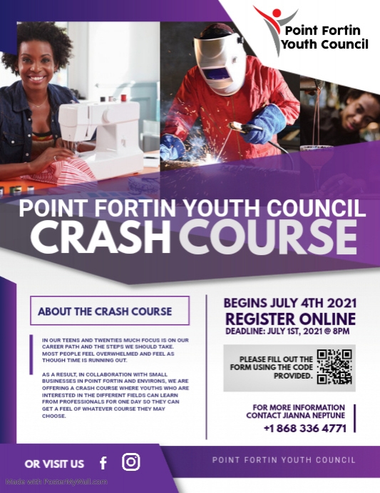 Crash Course 2021 Flyer | PosterMyWall