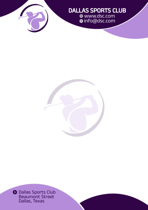 a4 Letter head logo design for business flye Template | PosterMyWall