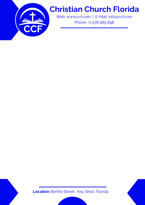 A4 size Letter head logo template flyer | PosterMyWall