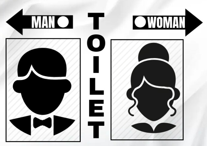 A4 TOILET SIGN Templat | PosterMyWall