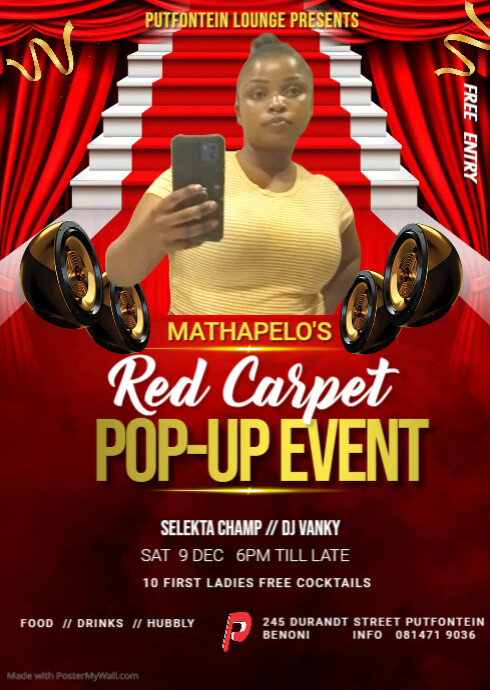 VIP NIGHT PARTY TEMPLATE | PosterMyWall