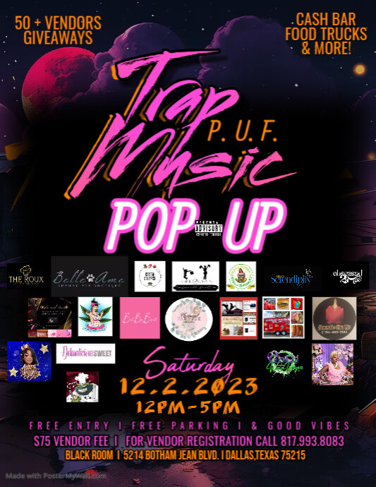 TRAP HOUSE 4 ALBUM MIXTAPE SONG COVER TEMPLAT | PosterMyWall