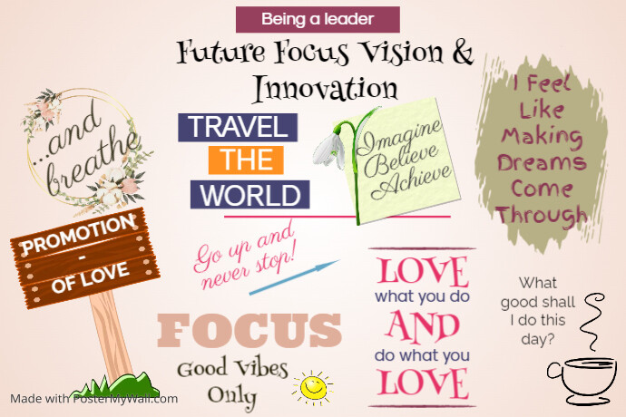 Vision Board | PosterMyWall
