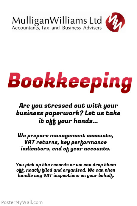 Bookkeeping | PosterMyWall