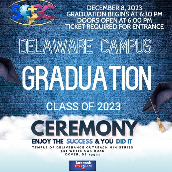 Copy of Delaware Graduation | PosterMyWall