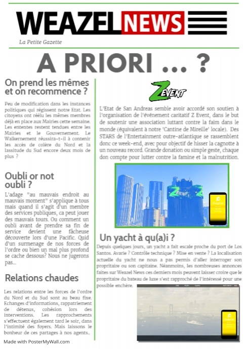 Copy of Petite Gazette 3 | PosterMyWall