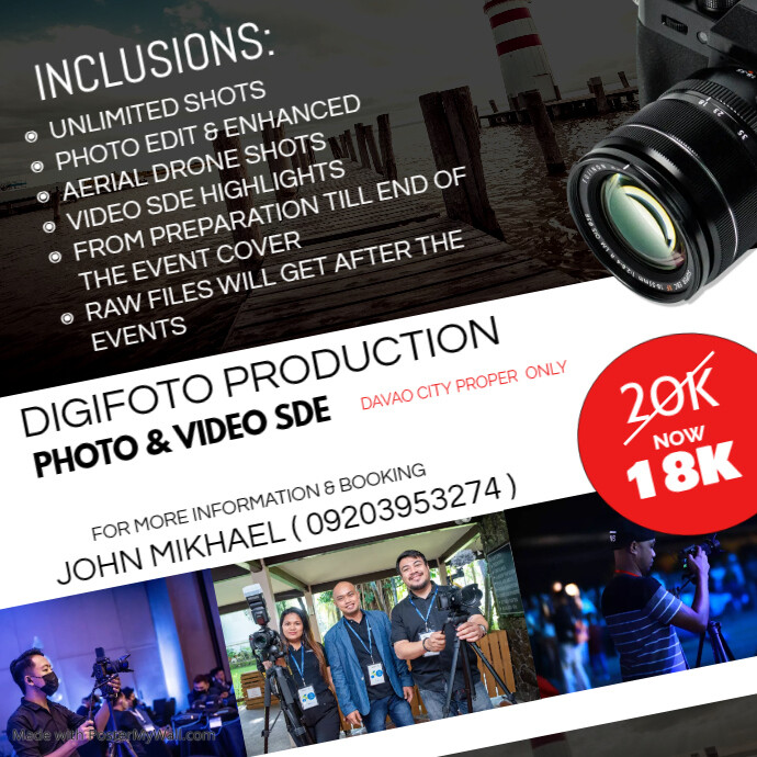 Photography Studio Instagram Post | PosterMyWall