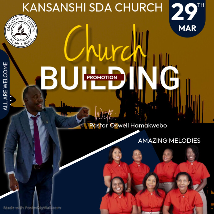 Church building fundraiser | PosterMyWall
