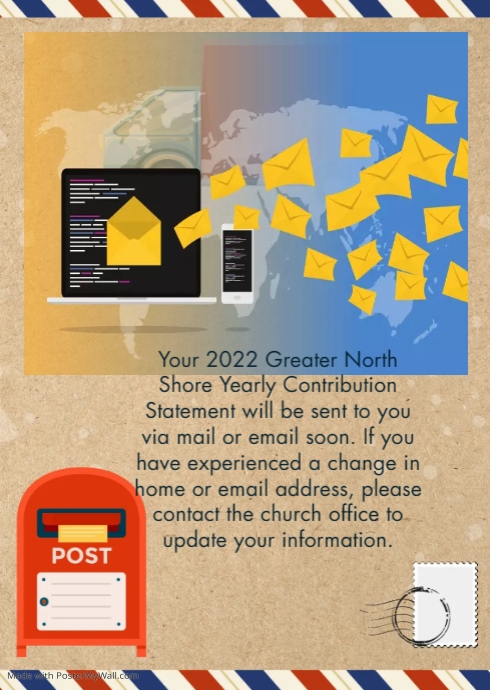 Copy of Mail post office invitation | PosterMyWall
