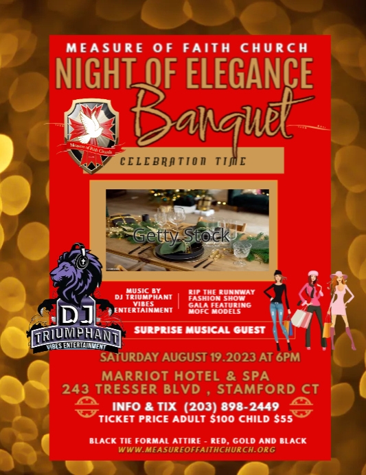 Dinner Banquet Flyer Template | PosterMyWall
