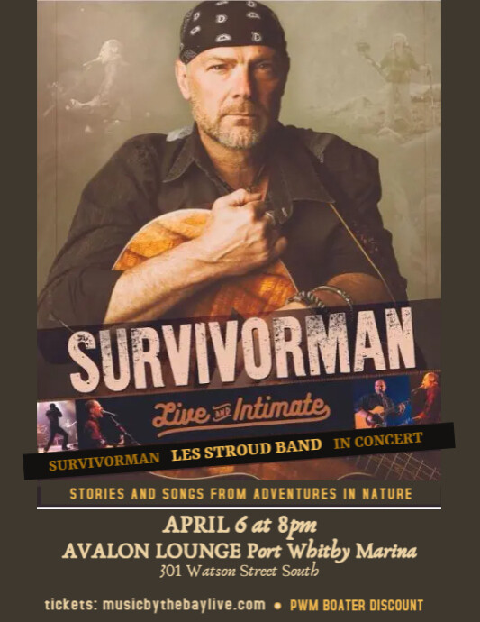 Copy of Les Stroud Band letter | PosterMyWall