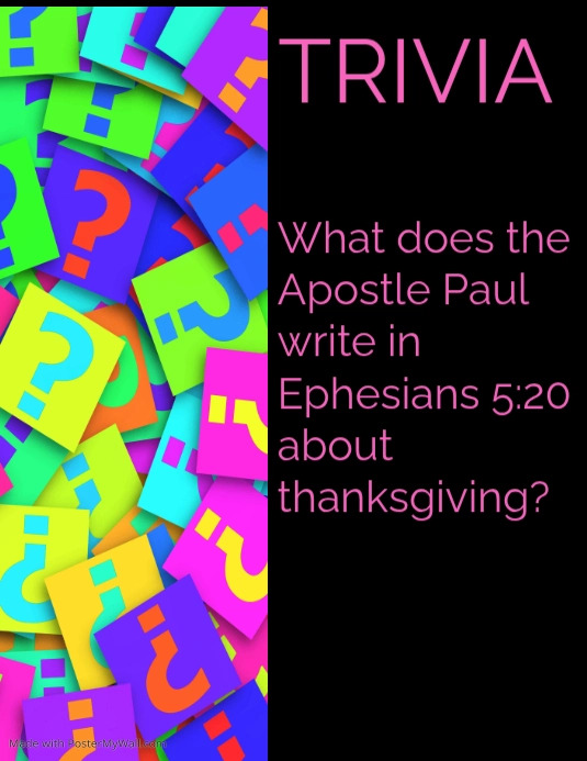 Trivia | PosterMyWall