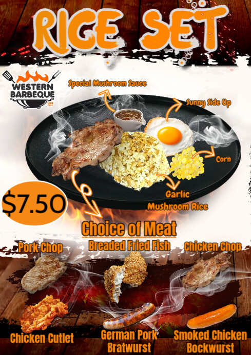 Rice Set | PosterMyWall