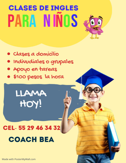 English Classes Flyer | PosterMyWall