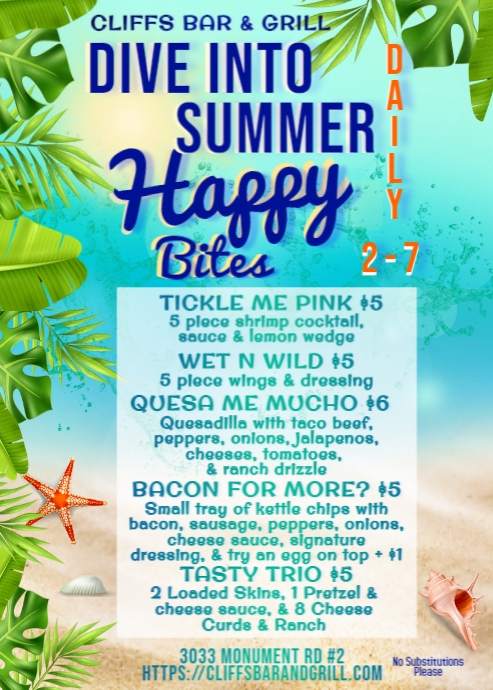 Happy Bites July | PosterMyWall