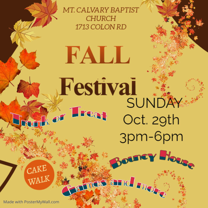 Fall Festival Instagram Post | PosterMyWall