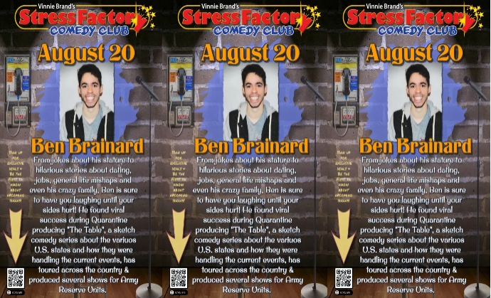 Copy of Ben Brainard 3 | PosterMyWall