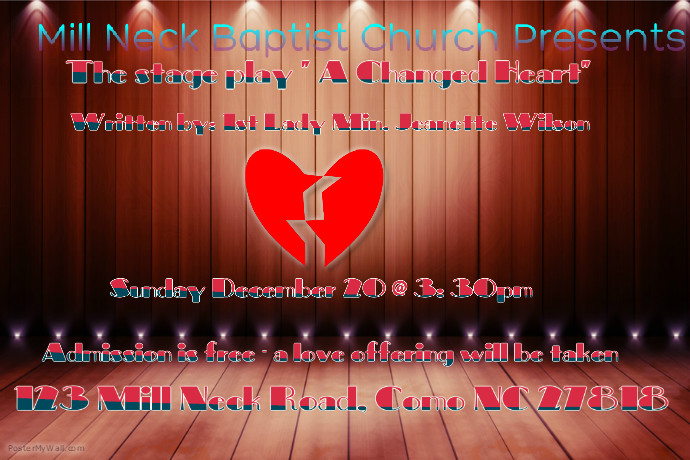 Copy of A Changed Heart | PosterMyWall