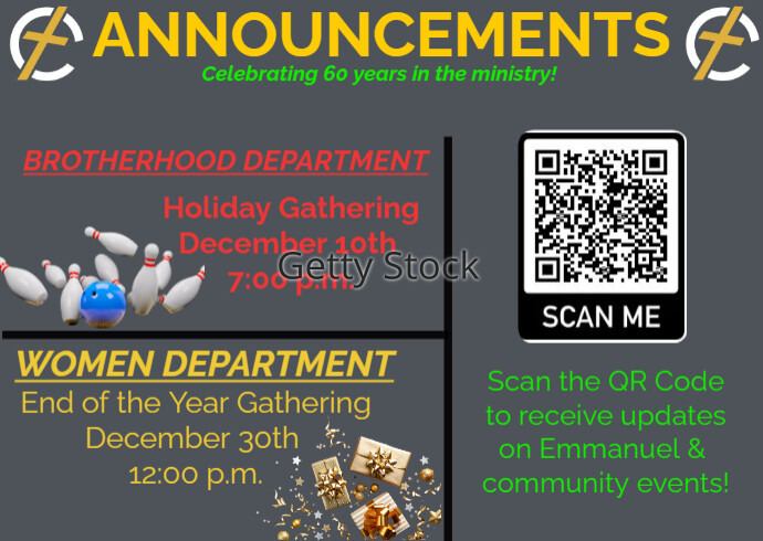 Offering Announcements | PosterMyWall