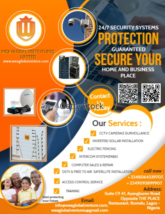 Copy of security services flyer advertisement (1) | PosterMyWall