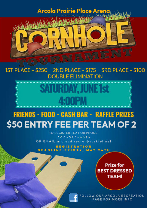 Cornhole Tournament | PosterMyWall