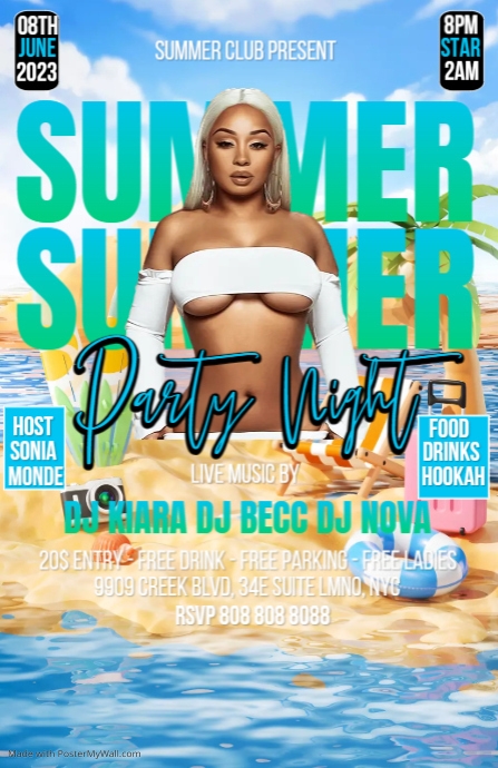 Copy of Summer flyer | PosterMyWall