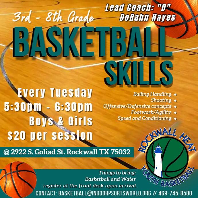 Copy of 1st -3rd grade Basketball CAMP | PosterMyWall
