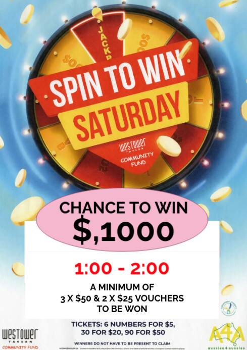 Spin To Win - No amount | PosterMyWall