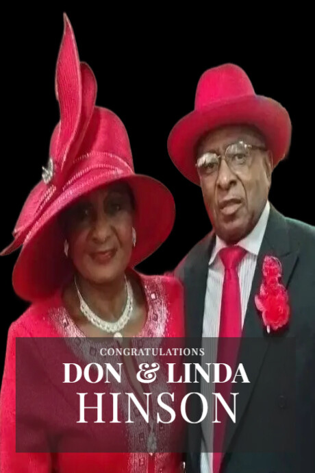 Copy of Don & Linda Hinson | PosterMyWall