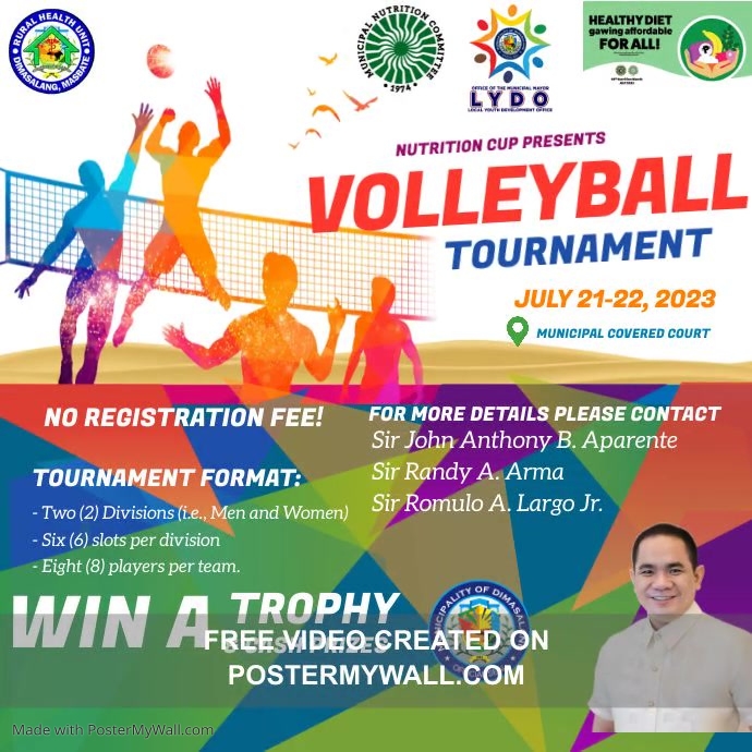 Volleyball Tournament Ad | PosterMyWall