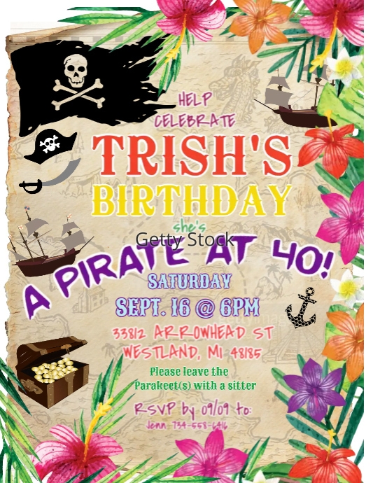 Aloha Hawaiian Luau Flyer Template (4) | PosterMyWall