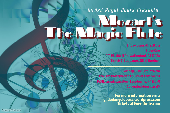 Mozart's The Magic Flute | PosterMyWall