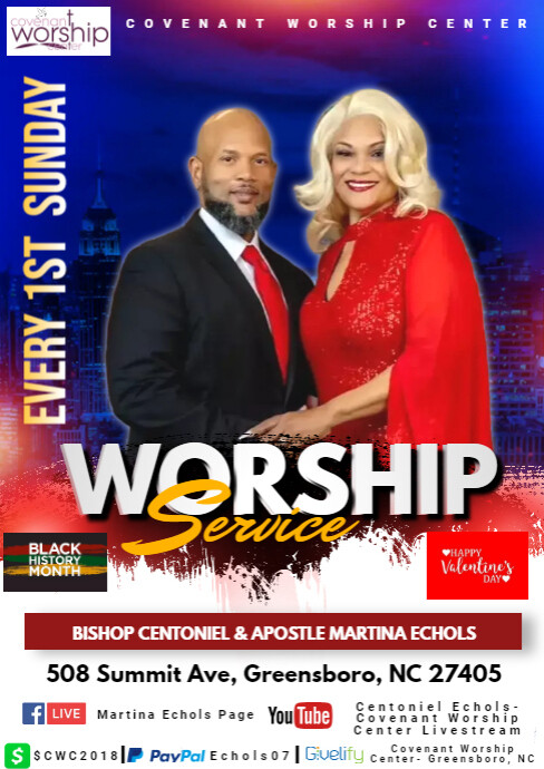 worship conference flyer template | PosterMyWall