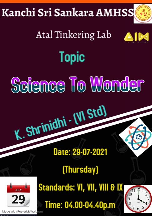 Copy of Copy of science fair flyer template | PosterMyWall