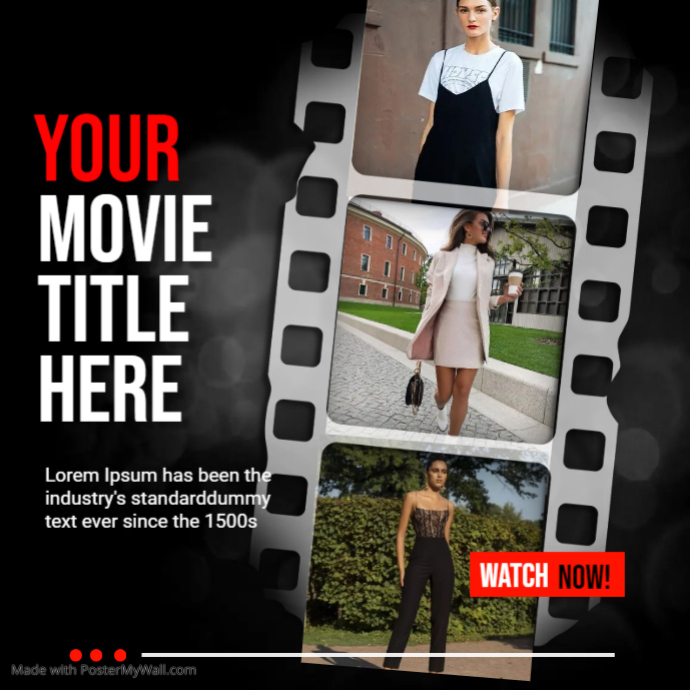 Movie Personal Branding ADS | PosterMyWall