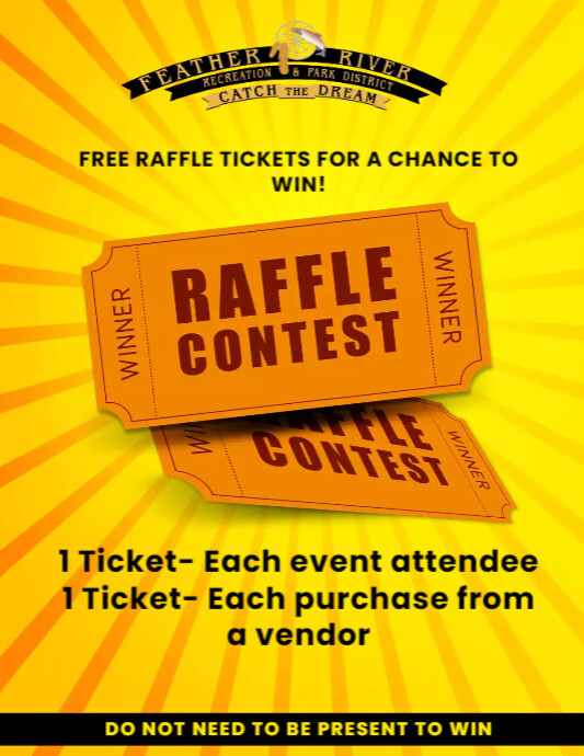 Copy of Raffle Ticket Contest Giveaway Flyer | PosterMyWall
