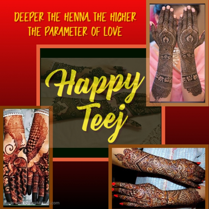 Copy of Henna flyer template | PosterMyWall