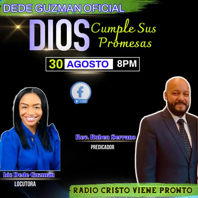 REV RUBEN SERRANO POST | PosterMyWall