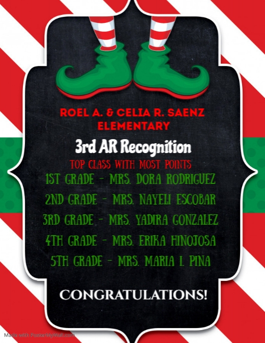 3rd AR Recognition | PosterMyWall