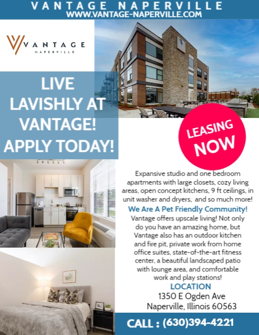 Vantage Flyer | PosterMyWall